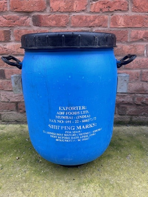 Barrel Feeder - With Pan Feeder and Legs – Heart of England Farms Ltd